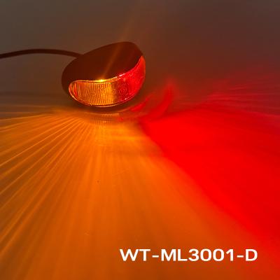 China High Brightness IP67 Waterproof 10-30V DC LED Side Mark Light Truck Strobe Light for Emergency Vehicles for sale