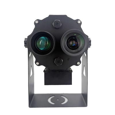 China AI Gobo Light Projector IP65 Waterproof with 12000lm Luminous Flux for Outdoor Safety Applications for sale