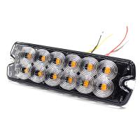 China 24W LED Emergency Vehicle Light IP67 Waterproof Truck Strobe Light 12-24V DC for sale