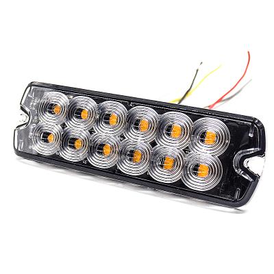China 24W LED Emergency Vehicle Light IP67 Waterproof Truck Strobe Light 12-24V DC for sale