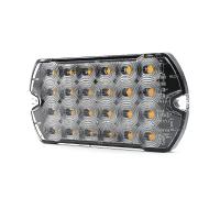 China 24W IP67 Waterproof 12-24V DC Truck Strobe Light LED Warning Light for Emergency Vehicles for sale