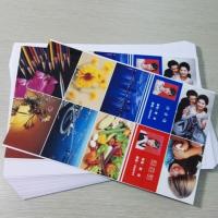 China Customizable Sizes Waterproof High Durability PVC Digital Printing Sheet for ID and Business Cards for sale