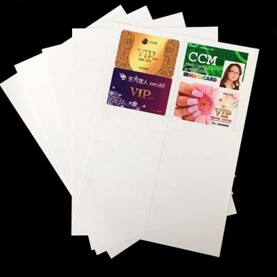 China 0.31mm Thickness Waterproof Digital PVC Sheet for ID Cards and Plastic Cards with Digital Printing for sale