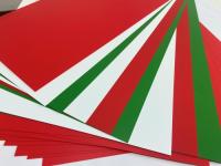 China Multi Colored Plastic Card Material PVC Core Sheet Laminated For Bank Cards Production for sale