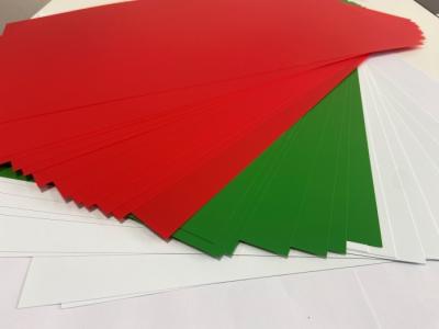 China White And Colored PVC Core Sheet 0.34mm Thickness For Smart Cards Production for sale