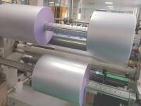 China Anti Abrasion PVC Coated Overlay Film Middle Layer For Laminating Plastic Cards for sale