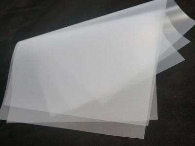 China Laserable PVC Coated Overlay With Glue For ID Cards / Plastic Cards for sale