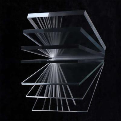 China Crystal Clear Acrylic Panel 1.22 X2.44m Size Chemical Resistant For Signage Display for sale