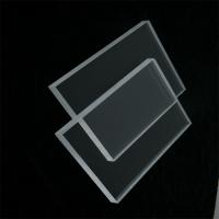 China Wear Resistance Crystal Acrylic Sheet Clear 3mm Thickness For Display Board for sale