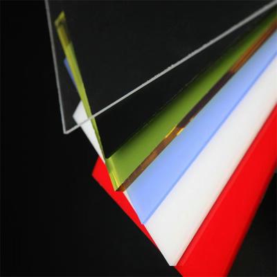 China 4mm 5mm Clear Crystal Acrylic Plastic Board 1.22x2.44m Size Chemical Resistant for sale