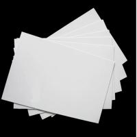 China OEM White Color Digital PVC Sheet 0.16mm A3 Size For Digital Printing for sale