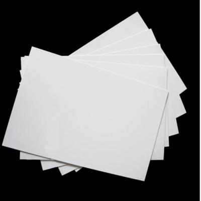 China OEM White Color Digital PVC Sheet 0.16mm A3 Size For Digital Printing for sale