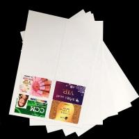 China Smooth Surface Waterproof Inkjet PVC Sheet 210x297mm Size for Cards Production for sale