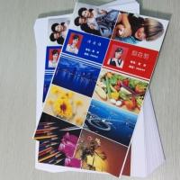 China White Inkjet PVC Sheet A4 Size 210x297mm Waterproof and Durable for ID Card Printing for sale