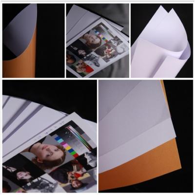 China White 300micron A4 Size 210x297mm Coated Surface Inkjet PVC Sheet for Plastic Cards for sale