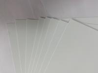 China SIM / Phone Cards Plastic Card Sheet White Matte PVC Core Sheet 760micron Thickness for sale