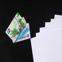 China Plastic PVC Core Sheet 0.1mm Thickness Low Vicat 72 Degree For Credit Cards for sale