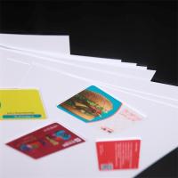China Tear Resistant White PVC Core Sheet Matt 0.2mm For Smart Cards Solution for sale