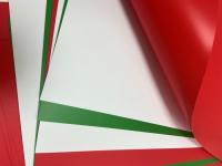 China 100micron White Pvc Card Lamination Sheet 72 Degree Low Vicat For Bank Cards for sale