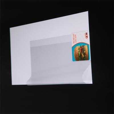 China Matt Surface White PVC Card Base Sheet For Cards Lamination / Printing for sale