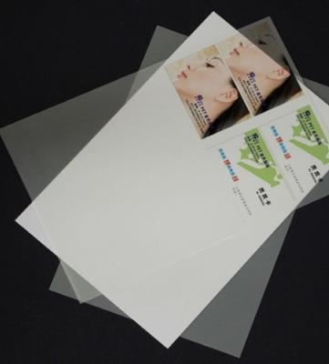 China Custom Designs Printable PVC Card Sheet , Blank Cards / Plastic Cards Matt Sheet for sale