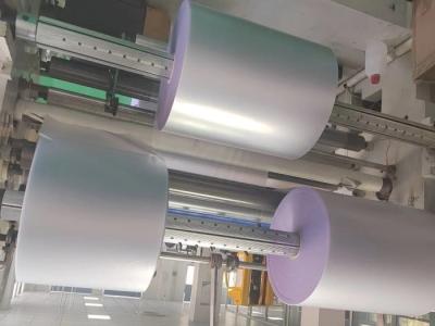 China Customized Size Clear PVC Coated Overlay For Plastic Cards Lamination for sale