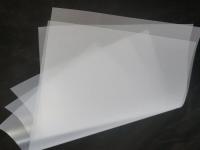 China 50micron / 0.05mm Clear PVC Coated Overlay Film For Cards Production for sale