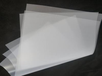 China 50micron / 0.05mm Clear PVC Coated Overlay Film For Cards Production for sale