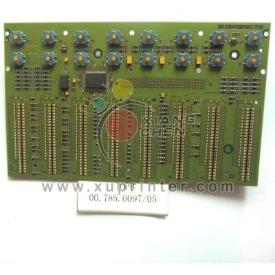 China Heidelberg Flat Module IOPB, 00.785.0097, Heidelberg Circuit Board, Heidelberg Press Parts for sale
