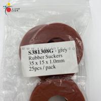 China Printing Rubber Sucker Size of 35*15*1Printing Machine Spare Parts for sale