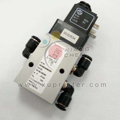 China Heidelbreg Pneumatic 4-2 Way Valve Red Button - 6mm Push Fits x3 (Exchange)S9.184.1051, Heidelberg Offset Machinery Parts for sale