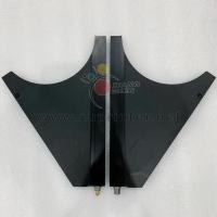 China Scraper P3658221 P3665841 Ink Fountain Divider for Kba105 / 106 Offset Press Spare Parts for sale
