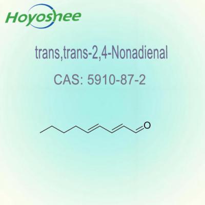 China High Quality trans,trans-2,4-Nonadienal with Cucumber Melon Rind Aroma and Fatty Floral Odor for Flavor and Fragrance Industry for sale