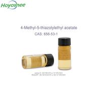 China CAS:656-53-1  4-Methyl-5-(2-acetoxyethyl)thiazole Raw materials for beverage, candy, and bakery food essences for sale