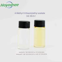 China CAS:656-53-1  4-Methyl-5-(2-acetoxyethyl)thiazole Raw materials for beverage, candy, and bakery food essences for sale