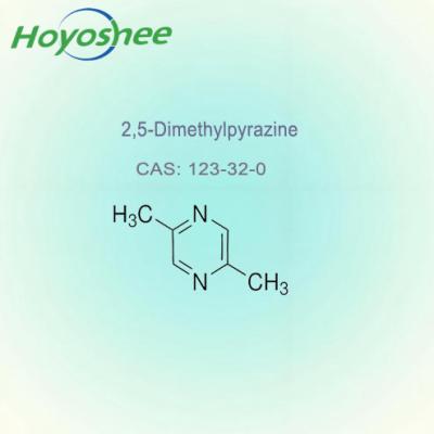 China High Purity 2,5-Dimethyl Pyrazine with Roasty Nutty Aroma for Food Flavoring CAS 123-32-0 for sale