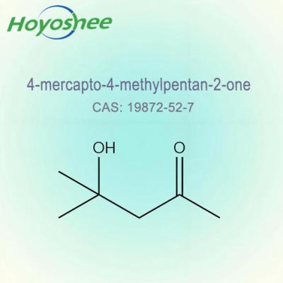 China CAS 19872-52-7 99% Purity Clear Liquid 4-Mercapto-4-Methylpentan-2-One  creating authentic tropical and berry flavors for sale