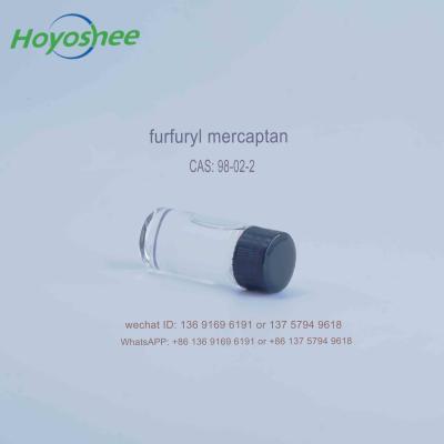 China CAS 98-02-2 Direct Manufacture of Furfuryl mercaptan with coffee Roasted nuts &cooked meat aroma for sale