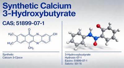 China CAS 51899-07-1 Calcium 3-hydroxybutyrate (BHBCalcium)  Synthetic Compound with C8H14CaO6 Formula Exogenous Ketone Supplements for sale
