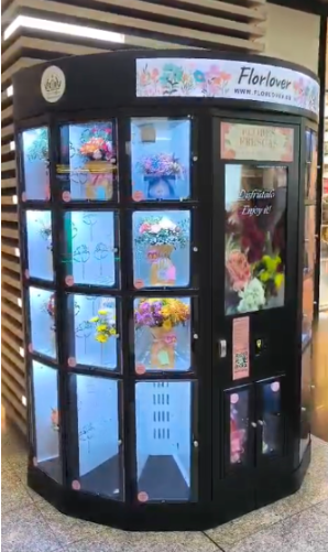Spain Case: How WEIMI Flower Vending Machines Turn Mall Foot Traffic into Real Sales