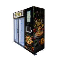 China WEIMI Automatic Pizza Vending Machine 40 Lockers -22C Refrigeration Microwave for sale