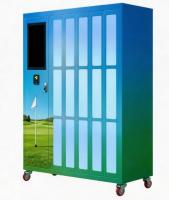 China Automated Golf Club Rental System 21.5 inch Touchscreen Card E-payment Remote Inventory Monitoring for sale