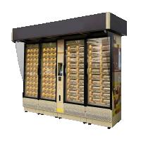 China WEIMI Smart Egg Vending Machine 21.5 Inch Touch Screen 34 Lockers 3-20°C Cooling for sale