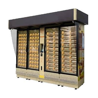 China WEIMI Smart Egg Vending Machine 21.5 Inch Touch Screen 34 Lockers 3-20°C Cooling for sale