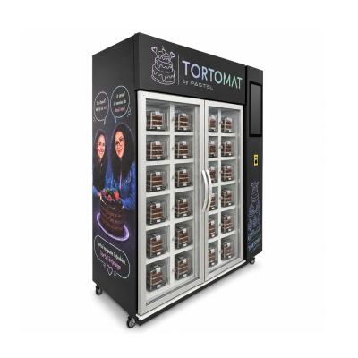 China WEIMI Smart Cake Locker Vending Machine 47cm Deep Refrigerated 3-20°C 24 Hour Self Pickup System for sale