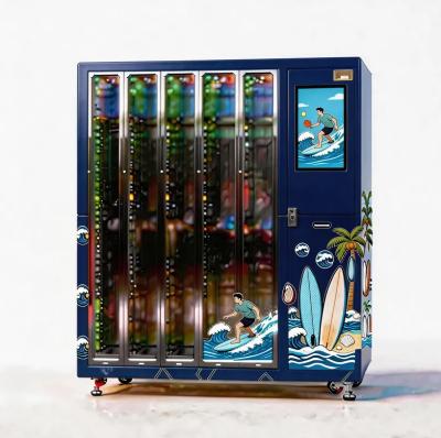 China WEIMI Smart Surfboard Rental Locker Vending Machine 24/7 Self Service for Beach Resort Equipment Rental for sale