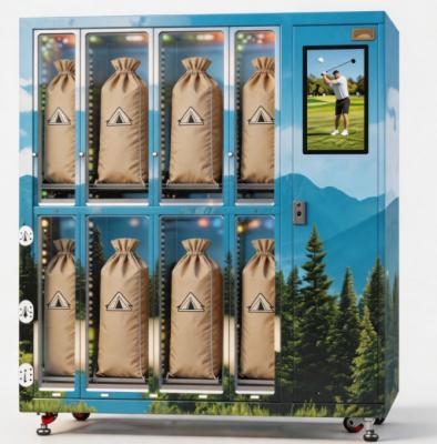 China WEIMI Smart Camping Tent Rental Locker Vending Machine 24/7 Self-Service Outdoor Equipment Rental Solution for sale