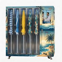 China WEIMI Smart Beach Umbrella Rental Locker 24/7 Self-Service Automated Vending Machine for Beach Equipment Rental for sale