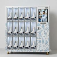 China WEIMI Smart Ice Skates Rental Return Locker Vending Machine 24 Lockers Automated Skating Equipment Rental for sale