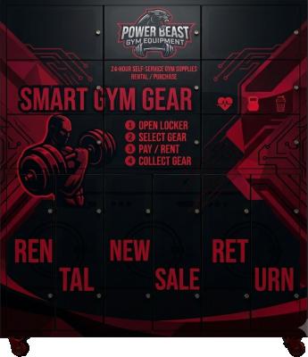 China WEIMI Smart Gym Locker Vending Machine for Self-Service Storage and Retrieval System for sale
